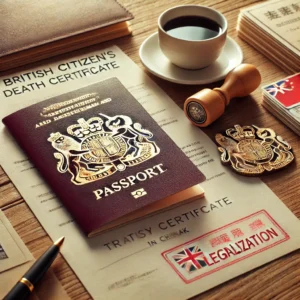 How to Handle a British Citizen's Death Certificate Issued in China for ...